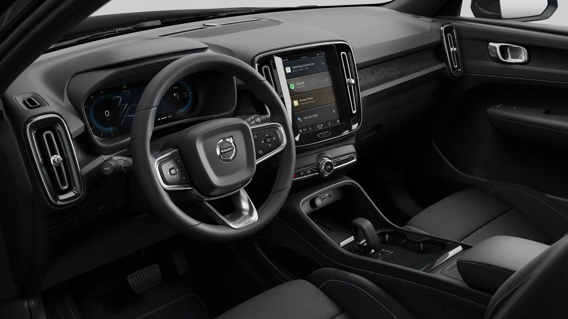 Volvo stock: XC40 SUV Core Elektrisch Shift-by-wire single s