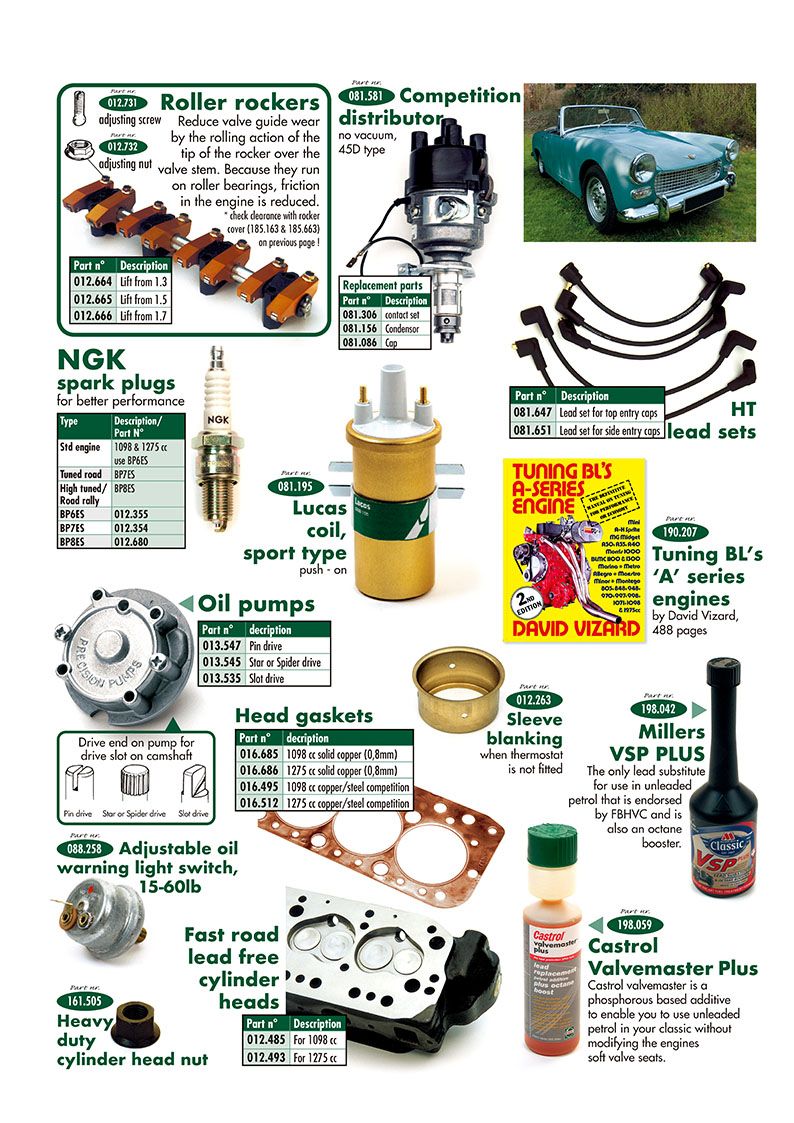 Engine 1098/1275 2 - Engine tuning - Accesories & tuning - MG Midget ...