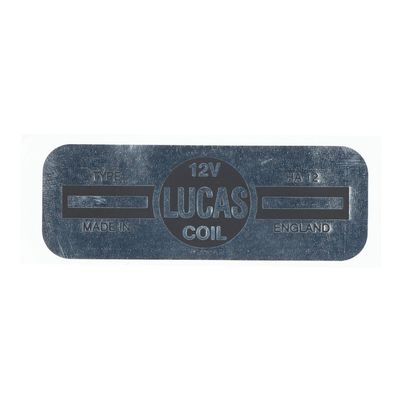 LUCAS COIL LABEL - Angloparts