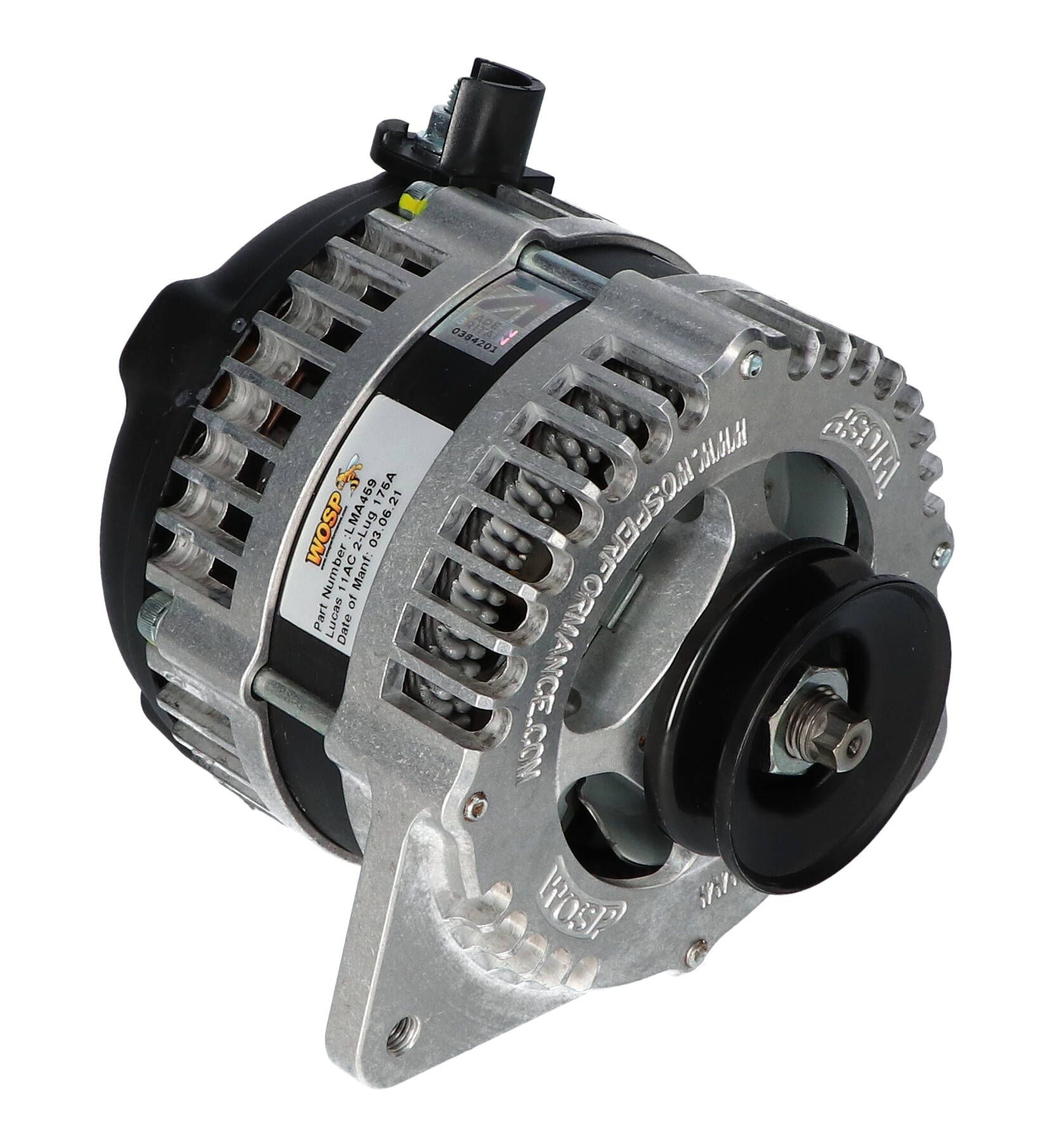 ALTERNATOR: LUCAS 11AC '2 LUG' ASTON DB4, DB5, DB6 DBS 6CYL / JAGUAR S1 4.2