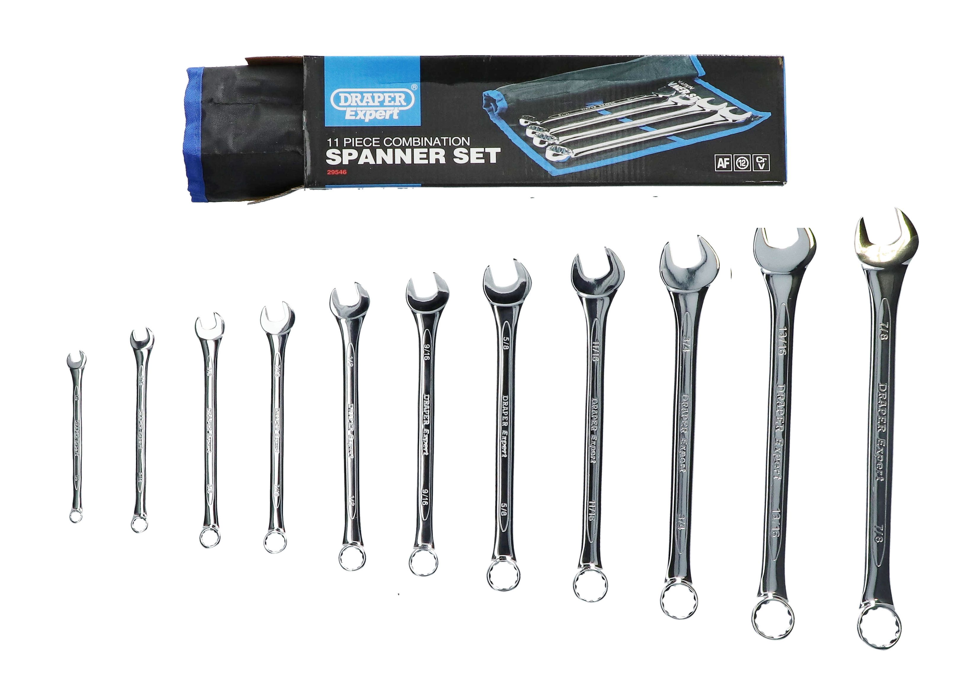 SPANNER SET, AF COMBINED, 11PIECE | Webshop Anglo Parts