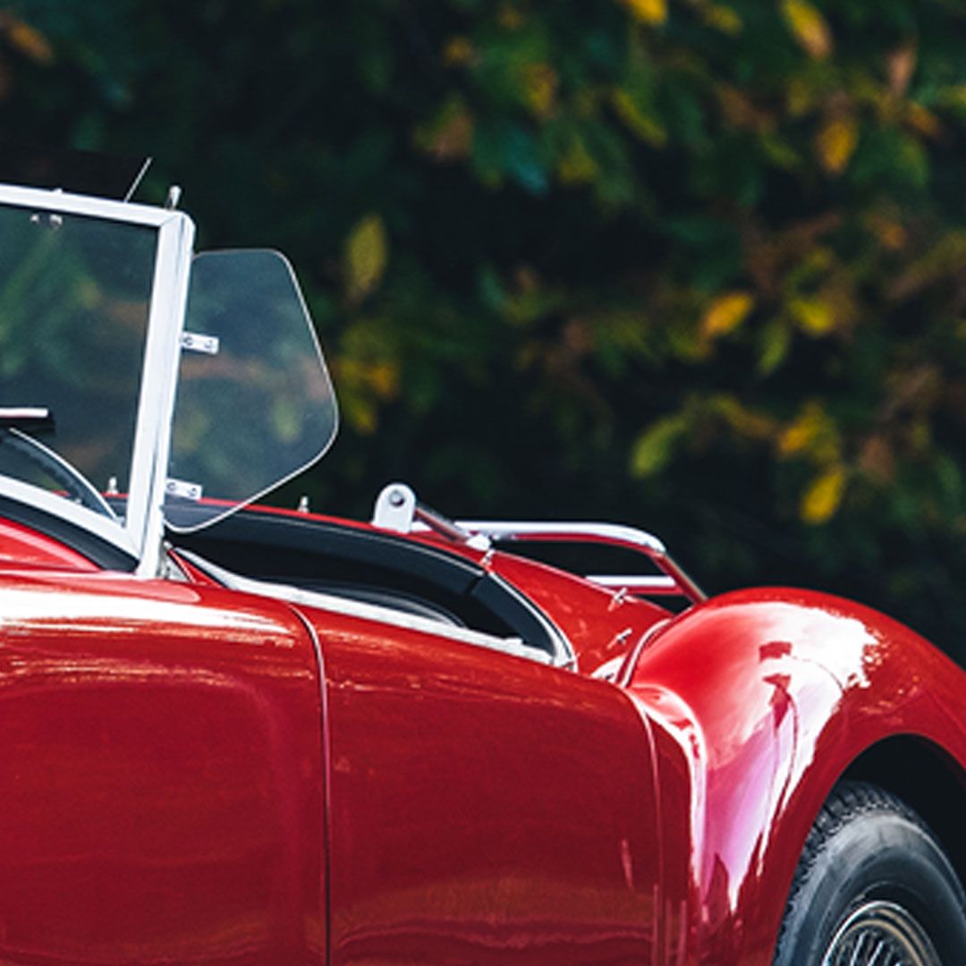 WINDSCREEN WINGS, PAIR / MGA-T, TR2->4A