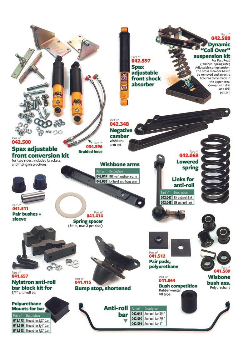 Front suspension upgrade - Voor ophanging - Auto wielen, ophanging ...