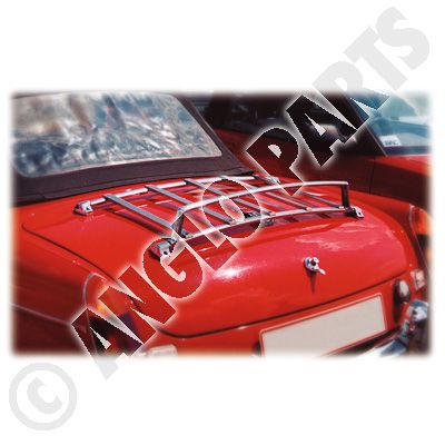 BOOT RACK, STAINLESS STEEL / MGB 1977- - MGB 1962-1980