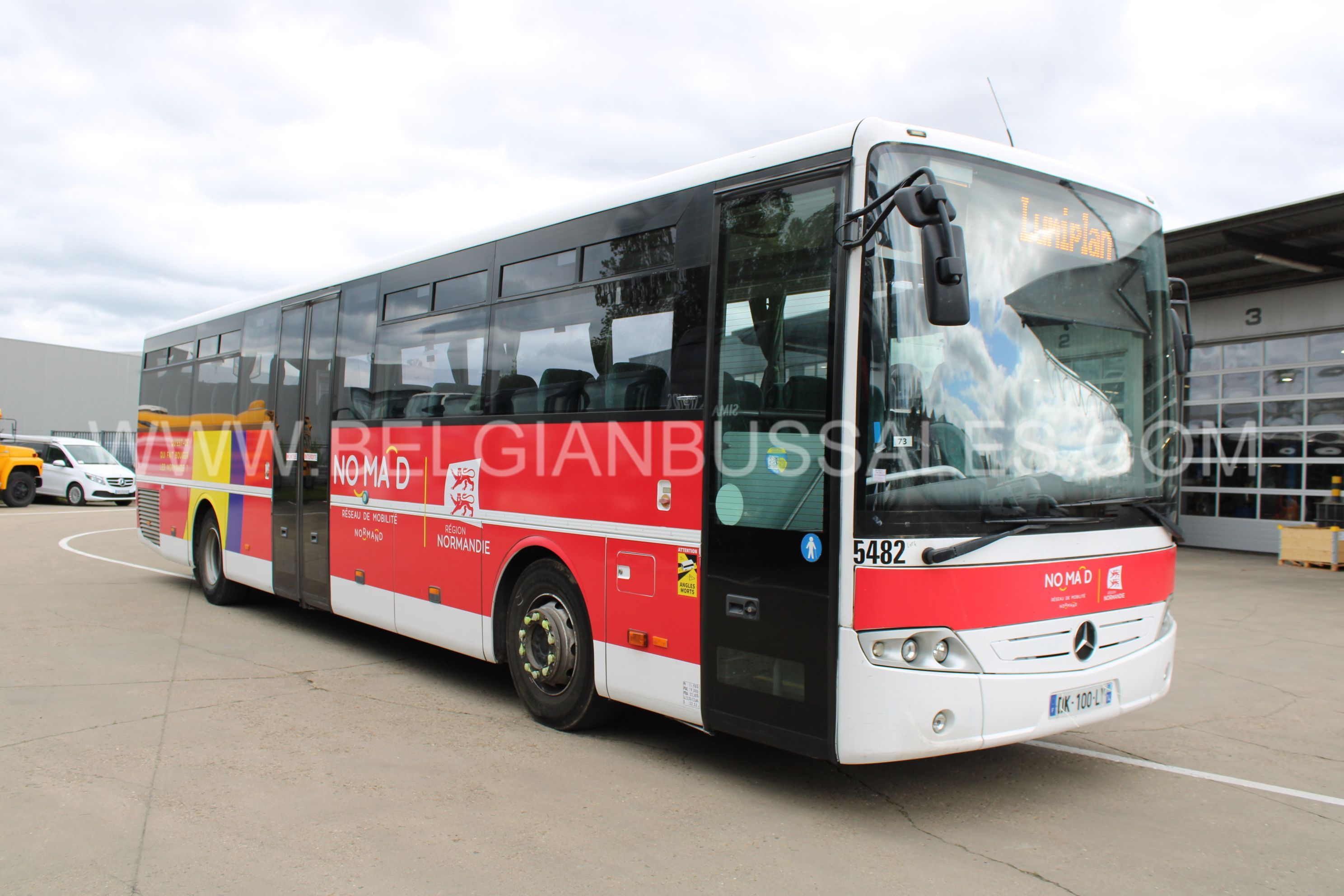 Belgian Bus Sales - Vehicle - Mercedes Intouro M / 12.6m / Automatic ...