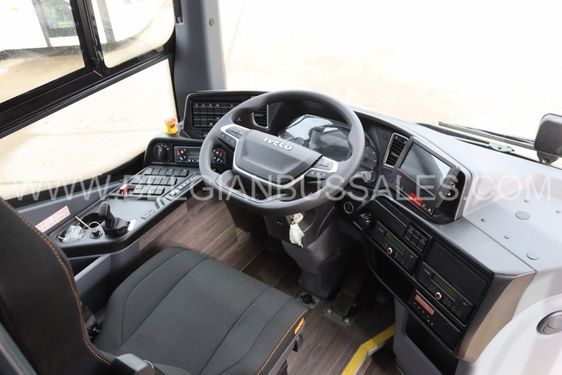 Belgian Bus Sales - Vehicle - Iveco Evadys 12m with middle door + WC ...